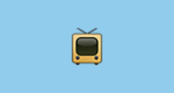 📺 Television Emoji on Apple iPhone OS 2.2