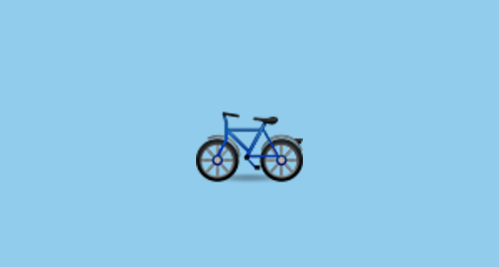 🚲 Fiets Emoji on Apple iOS 4.0
