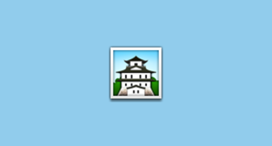 🏯 Japanese Castle Emoji on Apple iOS 4.0