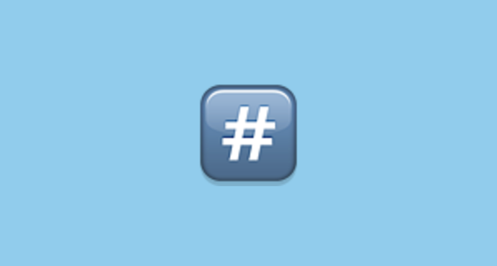 #️⃣ Keycap Number Sign Emoji on Apple iOS 4.0