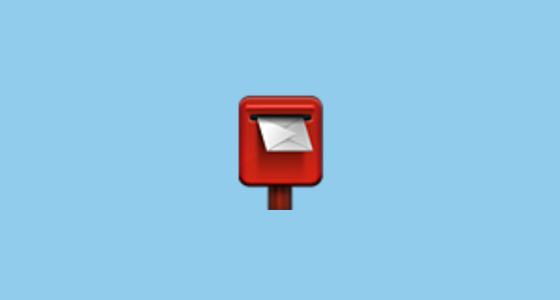 📮 Postbox Emoji on Apple iOS 4.0