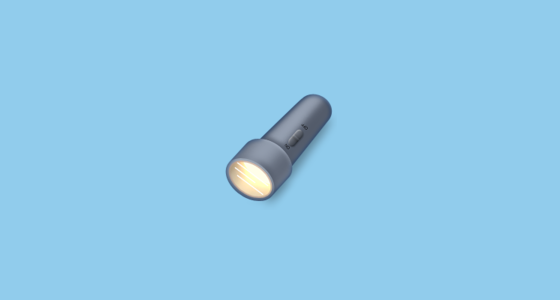 🔦 Flashlight Emoji on Apple iOS 5.1