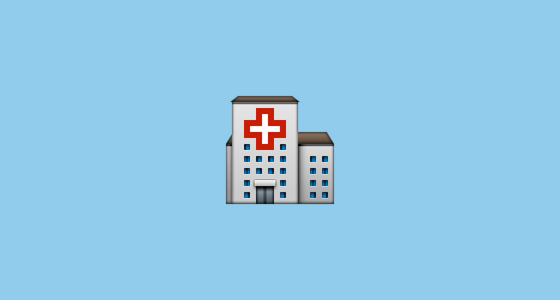🏥 Hospital Emoji on Apple iOS 5.1
