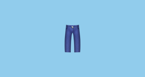 👖 Jeans Emoji on Apple iOS 5.1