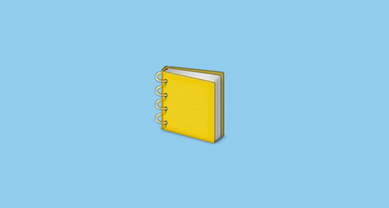 📒 Libro De Contabilidad Emoji on Apple iOS 5.1