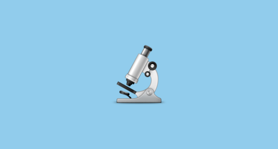 🔬 Microscope Emoji on Apple iOS 5.1