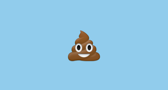 💩 똥 Emoji on Apple iOS 5.1