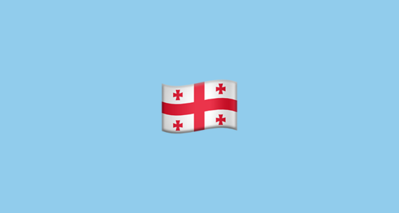 🇬🇪 Flag: Georgia Emoji on Apple iOS 11.3