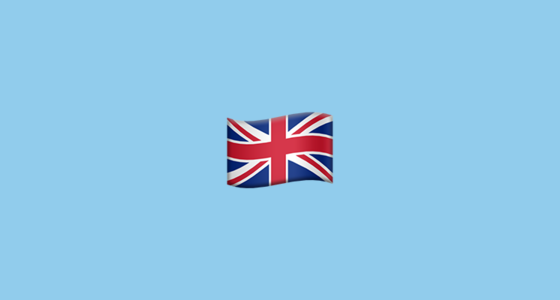 🇬🇧 Flag: United Kingdom Emoji on Apple iOS 11.3