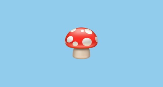🍄 Cogumelo Emoji on Apple iOS 11.3