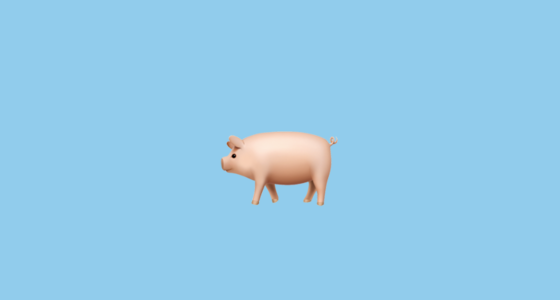 🐖 Cochon Emoji on Apple iOS 11.3