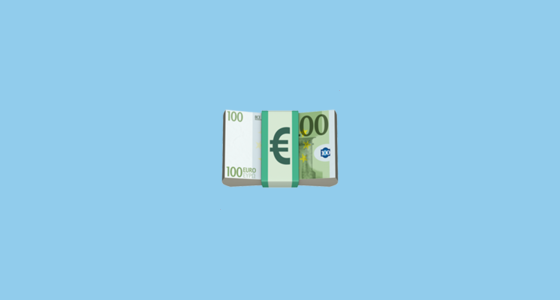 💶 Euro Banknote Emoji on Apple iOS 12.1