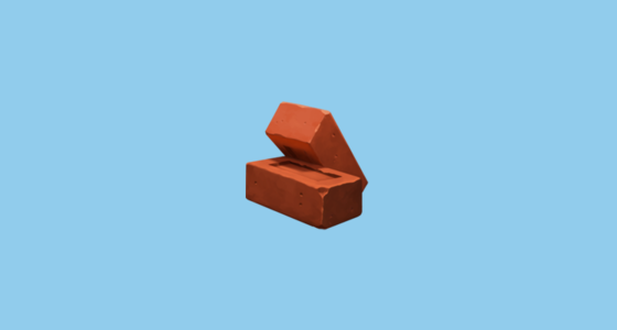 🧱 Brick Emoji on Apple iOS 12.1