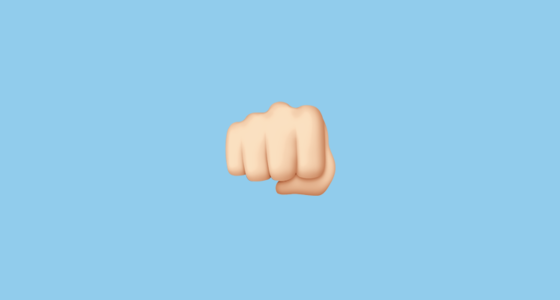 👊🏻 Soco: Pele Clara Emoji on Apple iOS 12.1