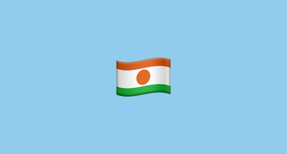 🇳🇪 Flag: Niger Emoji on Apple iOS 12.1
