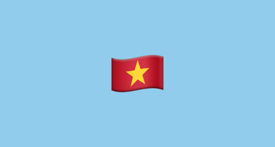 🇻🇳 Flag: Vietnam Emoji on Apple iOS 12.1