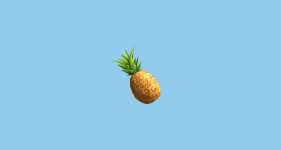 🍍 Abacaxi Emoji on Apple iOS 12.1