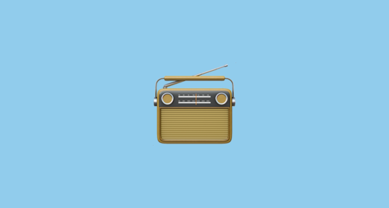 📻 Radio Emoji on Apple iOS 12.1