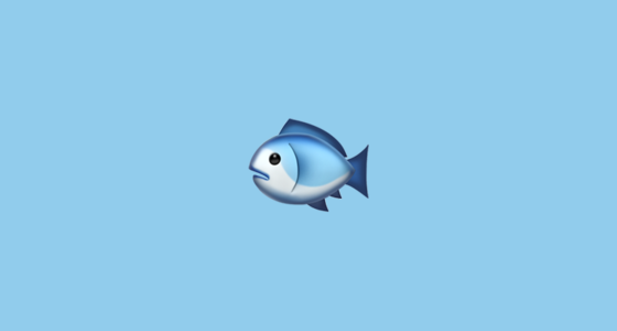 🐟 Fish Emoji on Apple iOS 12.2
