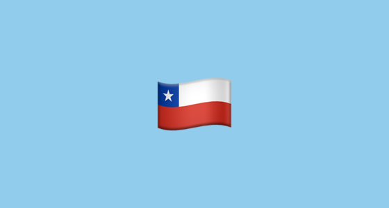 🇨🇱 Flag: Chile Emoji on Apple iOS 12.2