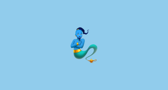 🧞 Genio Emoji on Apple iOS 12.2