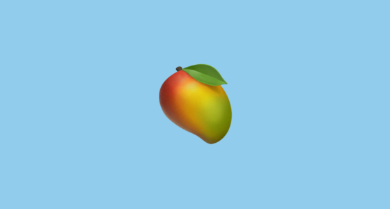 🥭 Mango Emoji on Apple iOS 12.2
