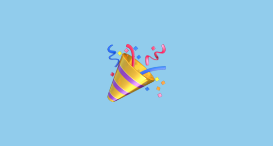 🎉 Cone De Festa Emoji on Apple iOS 12.2