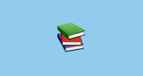 📚 Books Emoji on Apple iOS 6.0