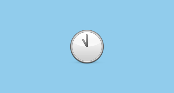 🕚 Eleven O’Clock Emoji on Apple iOS 6.0