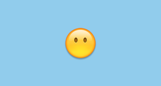 😶 Face Without Mouth Emoji on Apple iOS 6.0