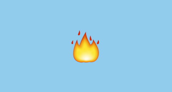 🔥 Fire Emoji on Apple iOS 6.0