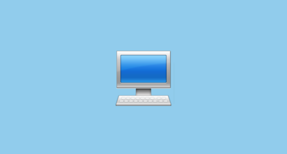 💻 Laptop Emoji on Apple iOS 6.0