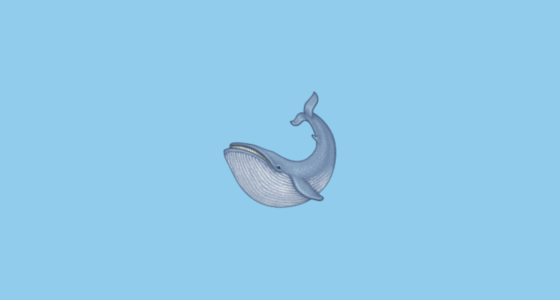 🐋 Whale Emoji on Apple iOS 6.0