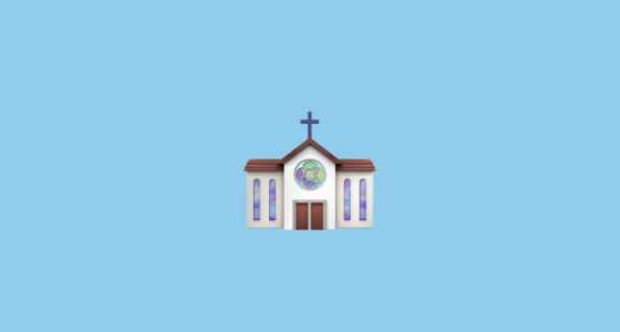 ⛪ Kirche Emoji on Apple iOS 13.1