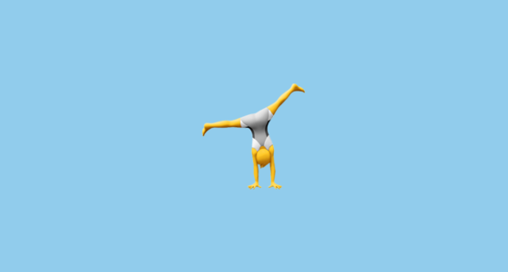 🤸 Person Cartwheeling Emoji on Apple iOS 13.2