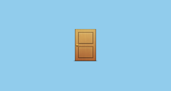 🚪 Puerta Emoji on Apple iOS 9.0