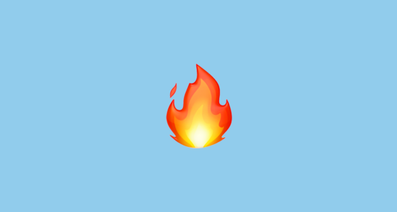 🔥 Fire Emoji on Apple iOS 14.2