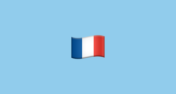 🇫🇷 Flag: France Emoji on Apple iOS 14.2
