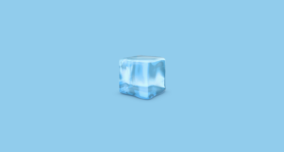 🧊 Ice Emoji on Apple iOS 14.2