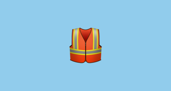 🦺 Chaleco De Seguridad Emoji on Apple iOS 14.2