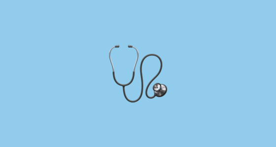 🩺 Stethoscope Emoji on Apple iOS 14.2