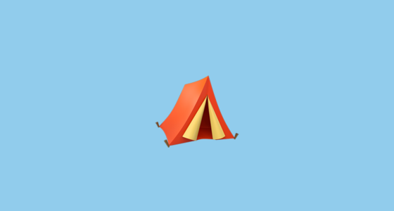 ⛺ Barraca Emoji on Apple iOS 14.2