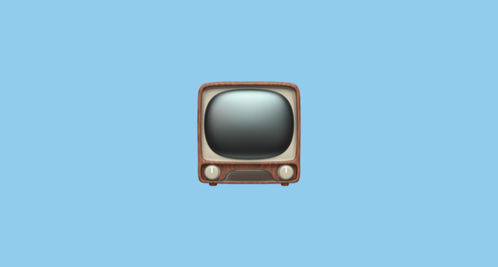 📺 Television Emoji on Apple iOS 14.5