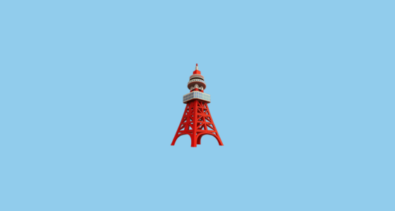 🗼 Tokyo Tower Emoji on Apple iOS 14.5