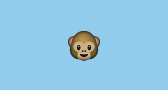 🐵 Monkey Face Emoji on Apple iOS 5.0