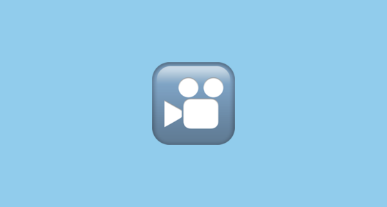 🎦 Cinema Emoji on Apple iOS 14.6