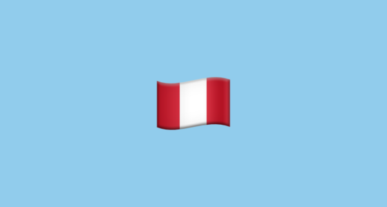 🇵🇪 Bandeira: Peru Emoji on Apple iOS 14.6