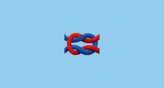 🪢 Knot Emoji on Apple iOS 14.6