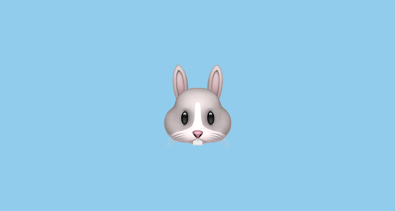 🐰 Cara De Conejo Emoji on Apple iOS 14.6