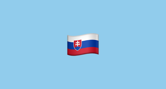 🇸🇰 Flag: Slovakia Emoji on Apple iOS 15.4